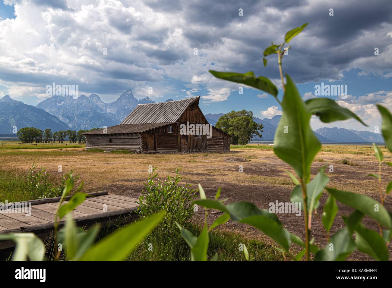 Mormon house barn grand hi-res stock photography and images - Alamy