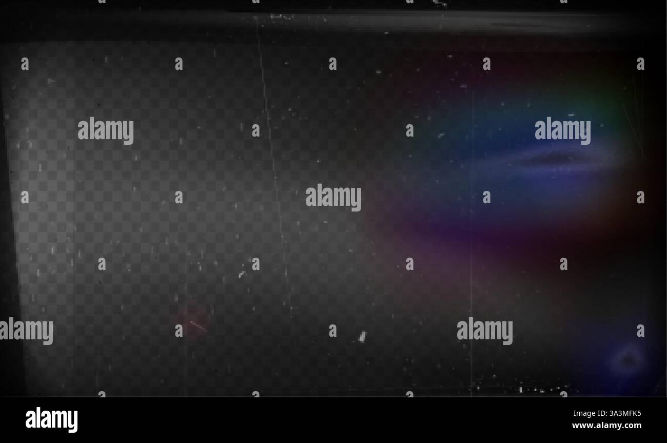 Blue light leaks on black Stock Vector Images - Alamy