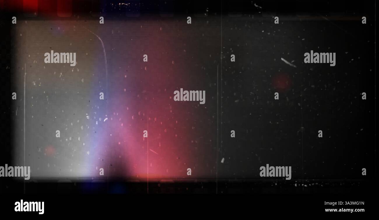Dark grainy texture overlay with scratches and dust particles. Vintage ...