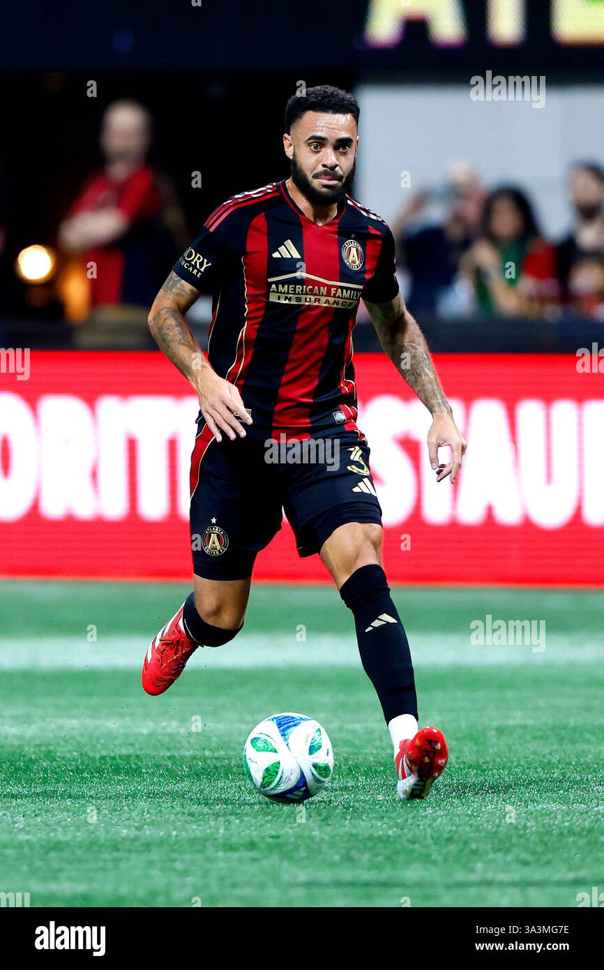 ATLANTA, GA - MARCH 16: Derrick Williams #3 of Atlanta United FC during ...