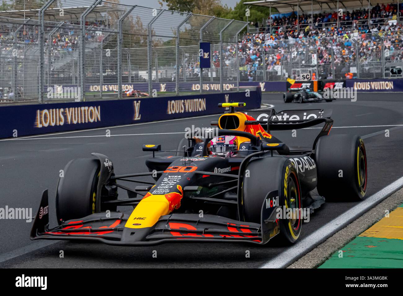 Melbourne, Australia, 16 Mar 2025, Liam Lawson, from New Zealand ...