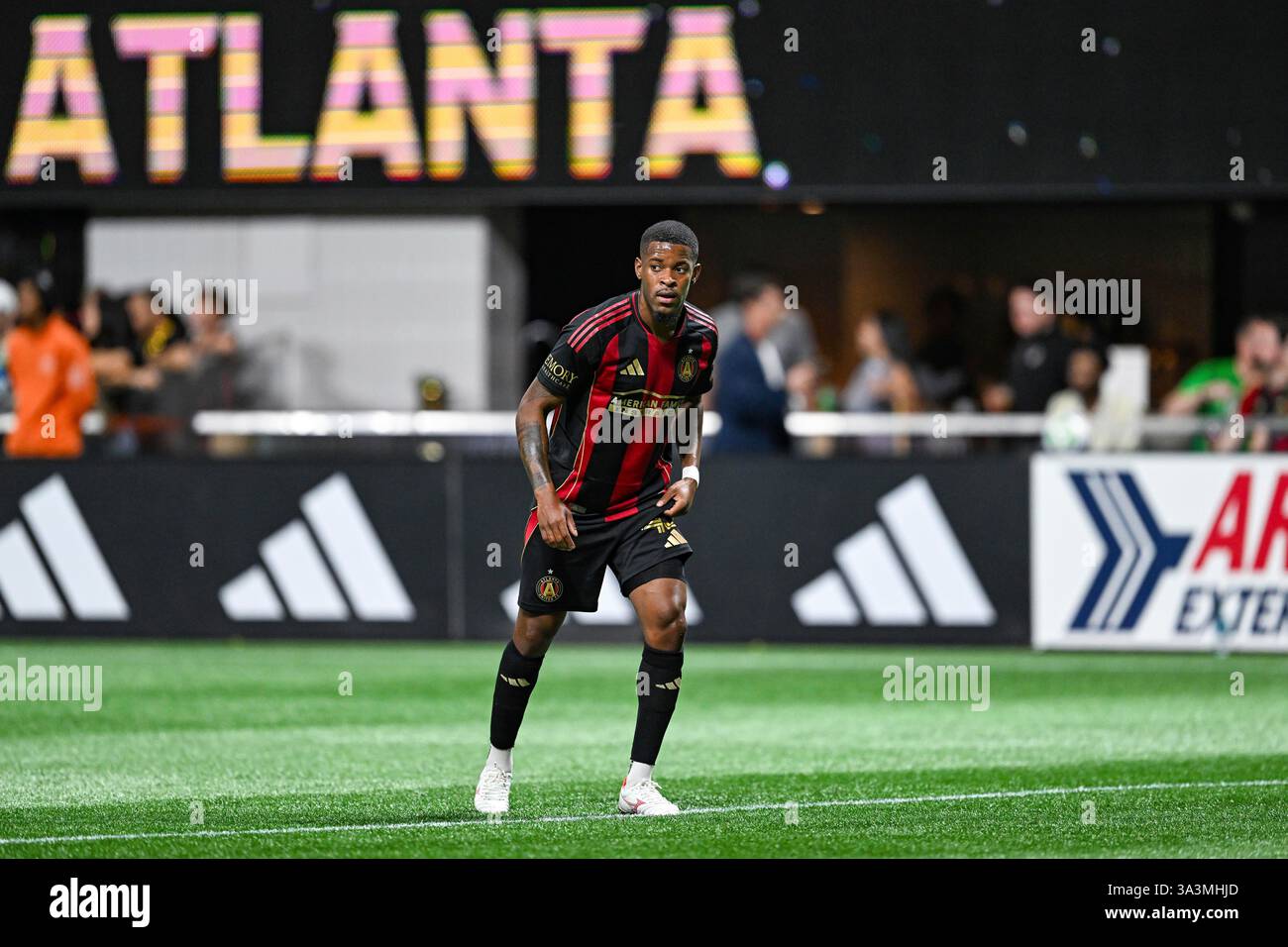 ATLANTA, GA – MARCH 16: Xande Silva #45 of Atlanta reacts during the ...