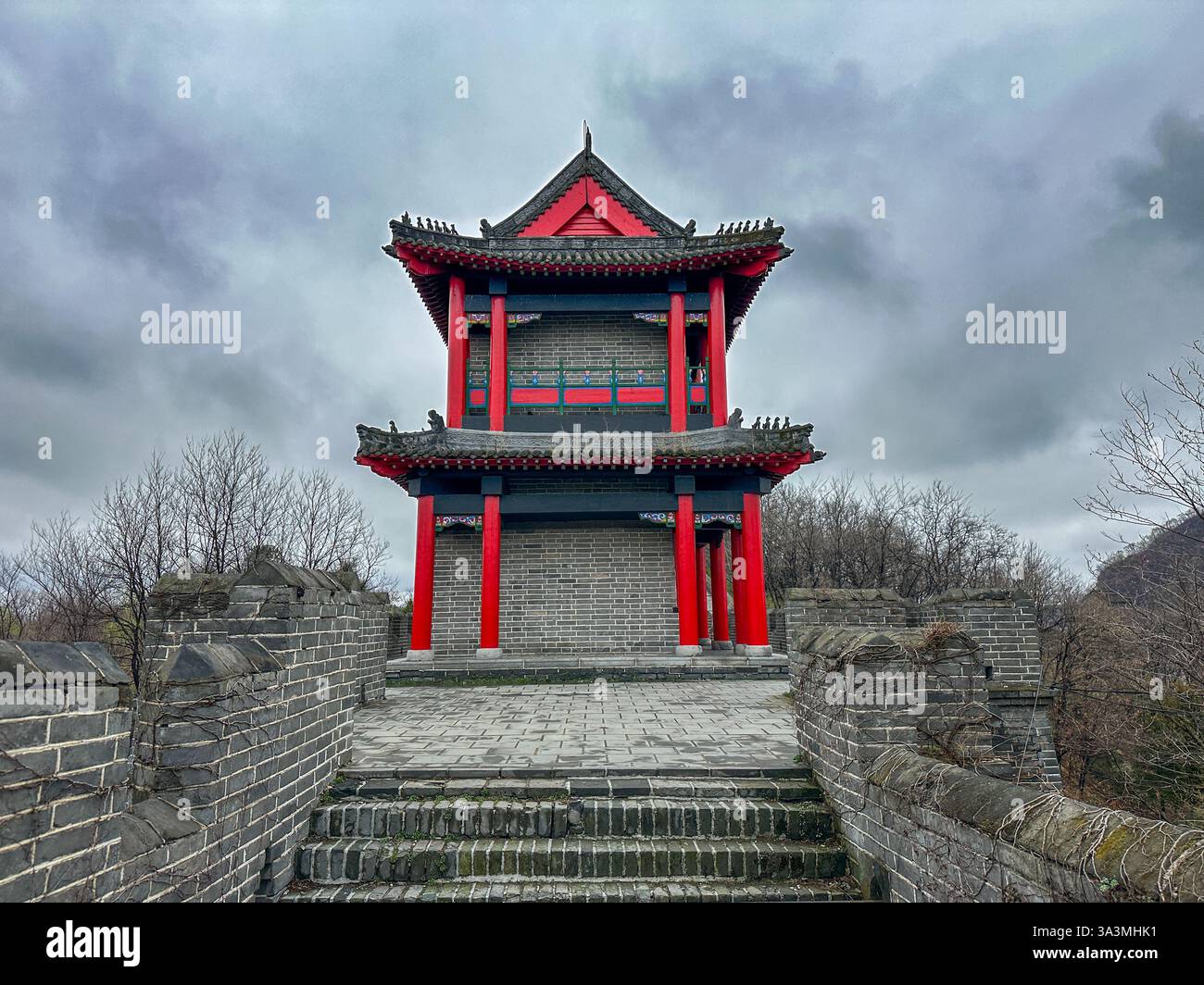 The Great Wall At Dandong Dandong Forms A Disputed Eastern Terminus Of The Ming Great Wall 15