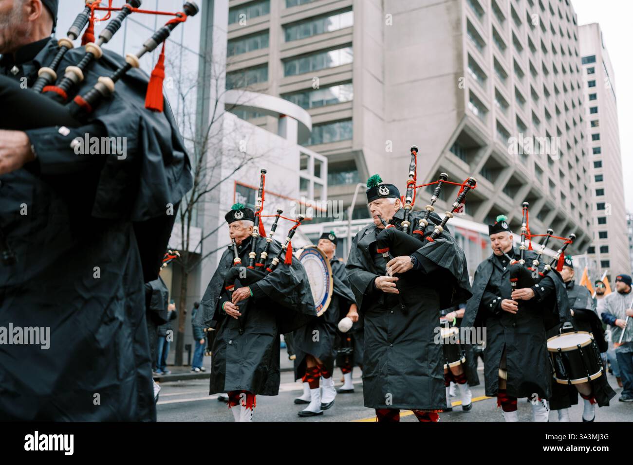Canada, Toronto - 16 march 2025: Saint Patrick Day Parade. Enjoy the ...