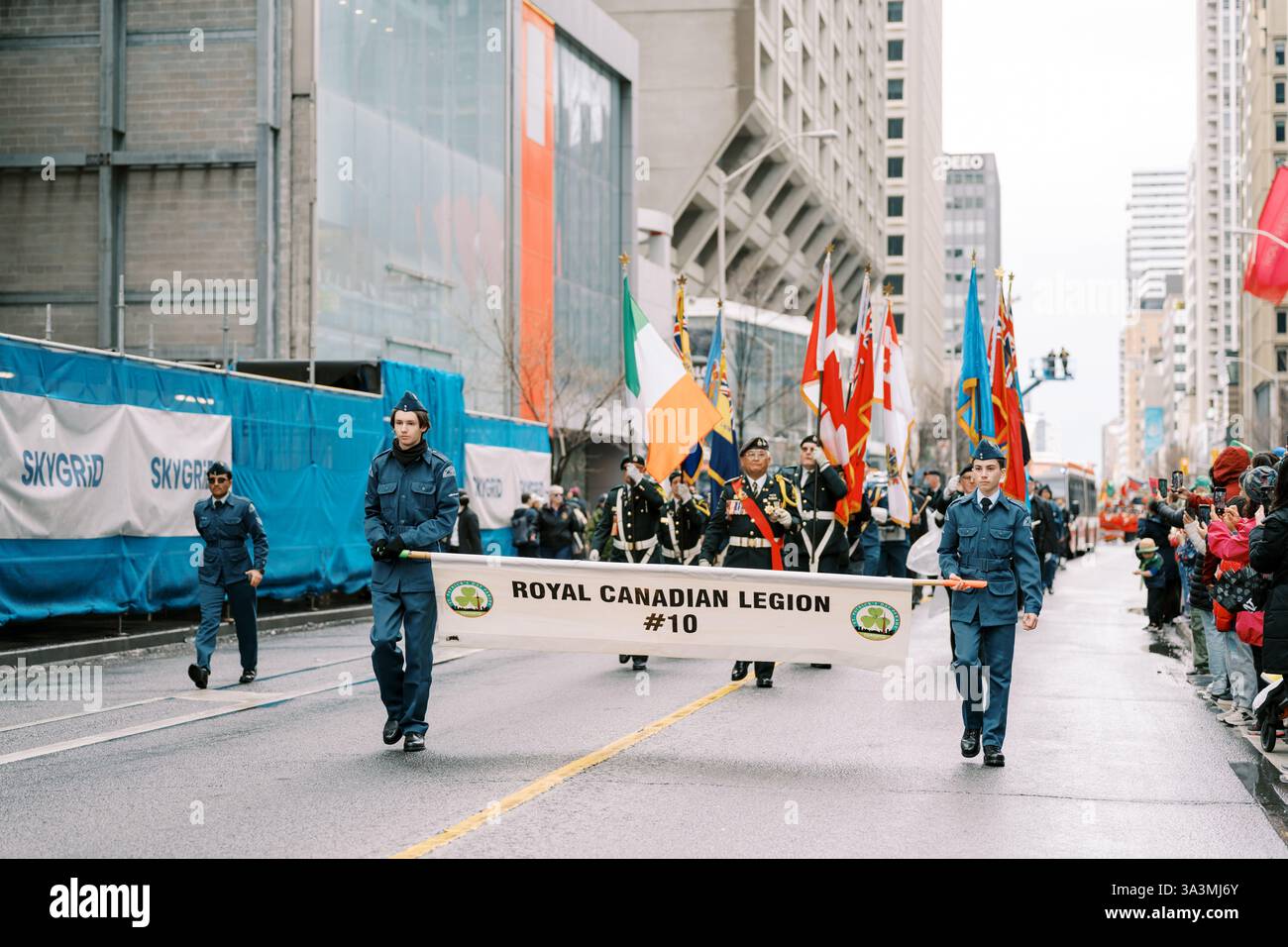 Canada, Toronto - 16 march 2025: Saint Patrick Day Parade. Join the ...