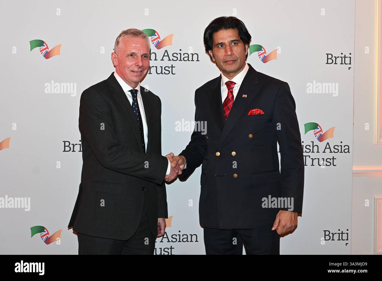 LONDON, UK. 16th Mar, 2025. Richard Madley attends the British Asian ...
