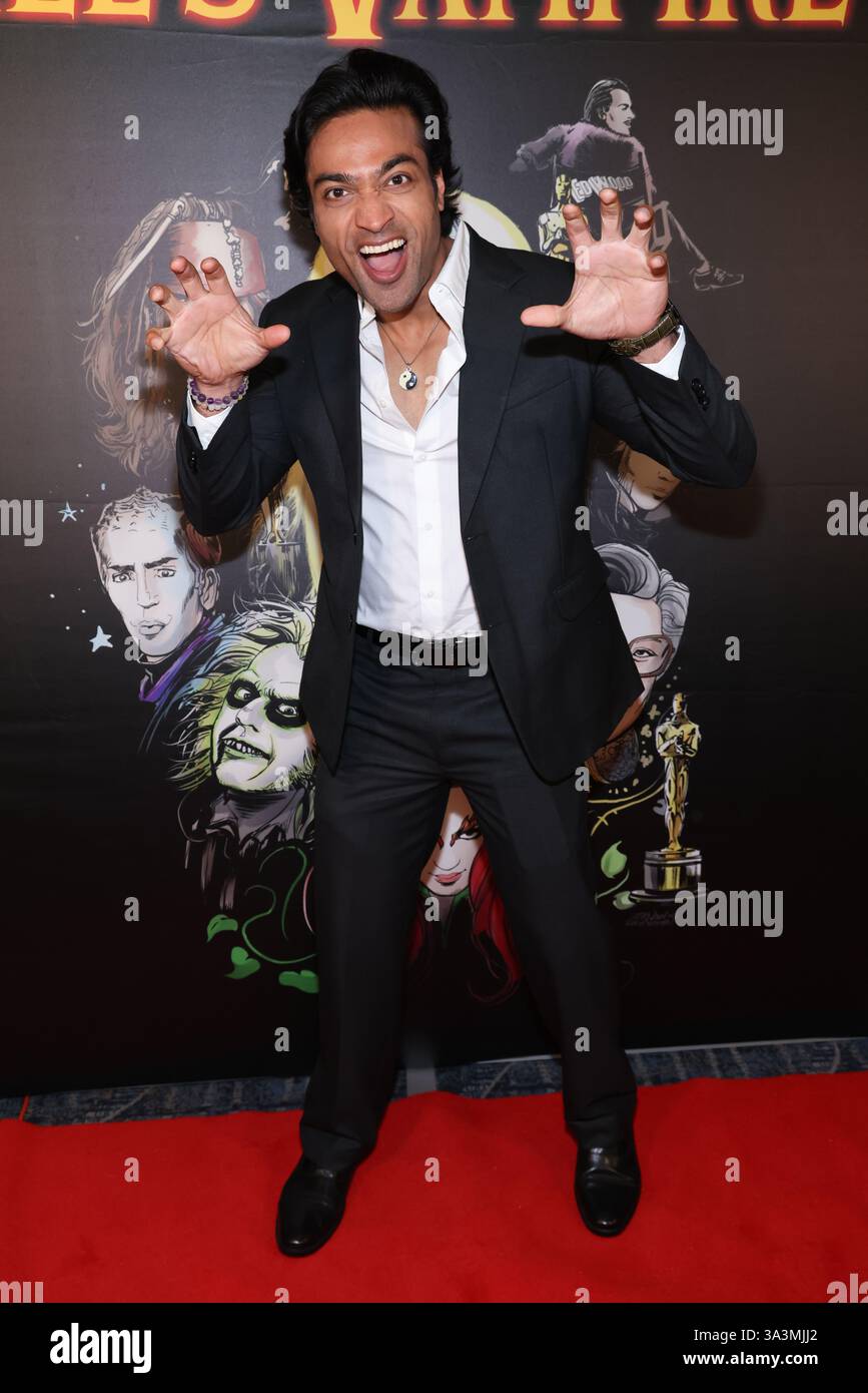 Burbank, California, USA. 15th March, 2025. Sooraj Ohri attending Ve ...