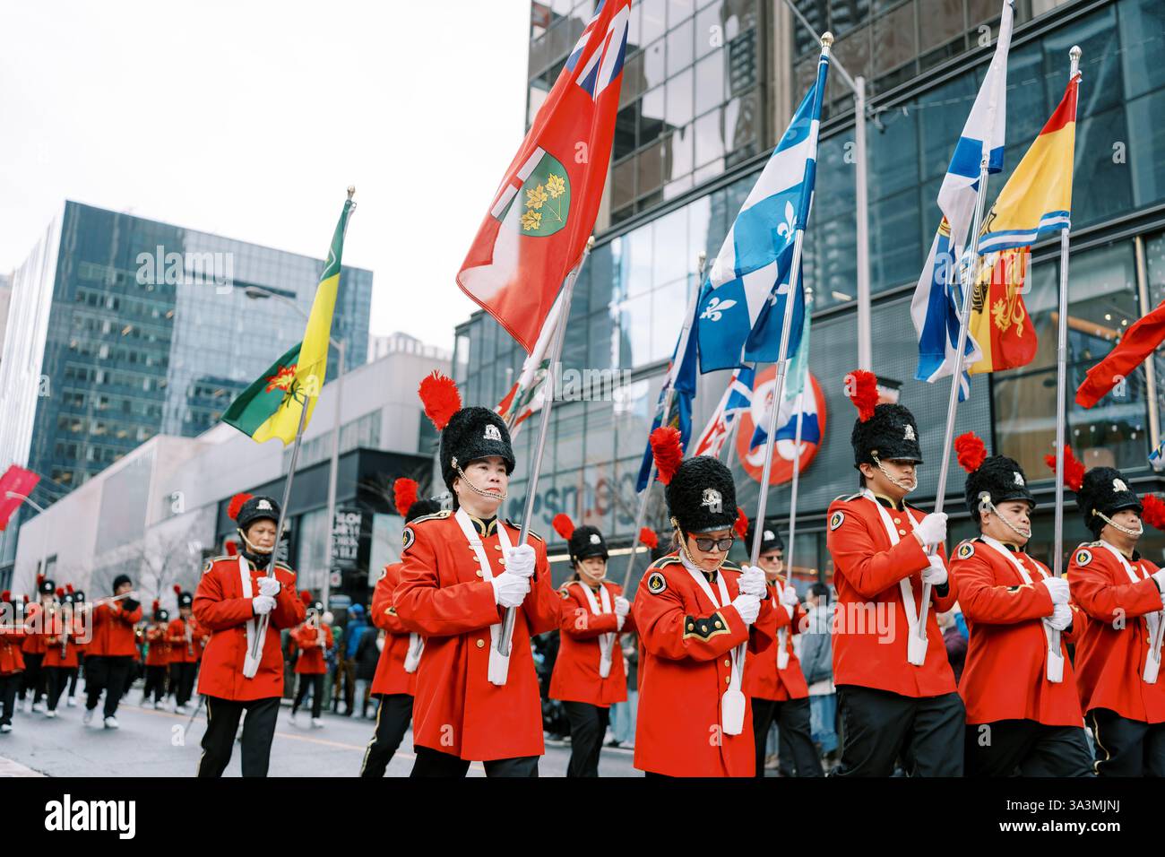 Canada, Toronto - 16 march 2025: Saint Patrick Day Parade. Exciting and ...