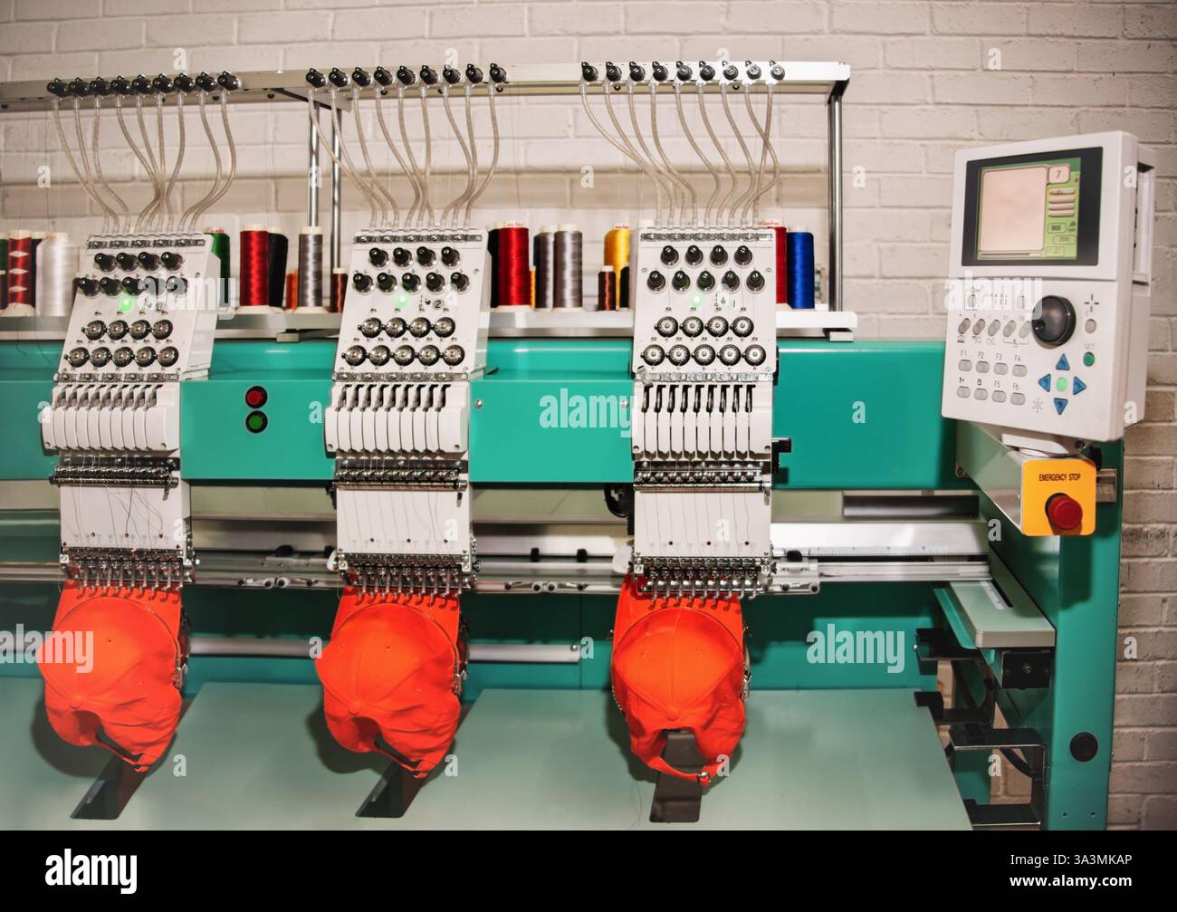 Embroidery machine work hi-res stock photography and images - Alamy