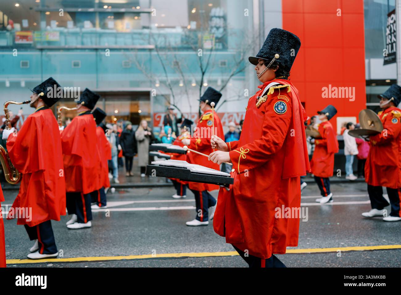 Canada, Toronto - 16 march 2025: Saint Patrick Day Parade. Colorful ...