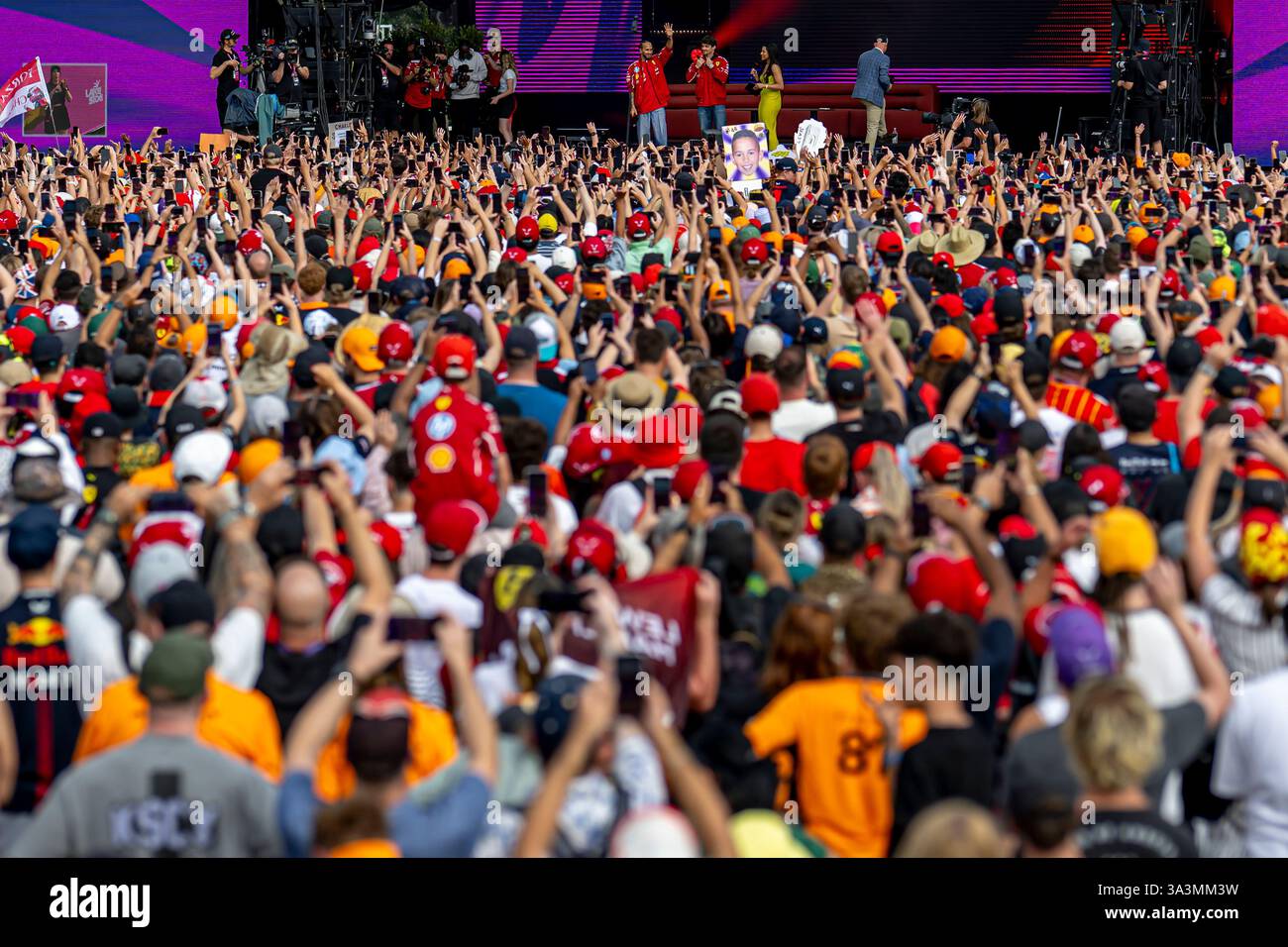 Melbourne, Australia, 15 Mar 2025, Lewis Hamilton, from United Kingdom ...