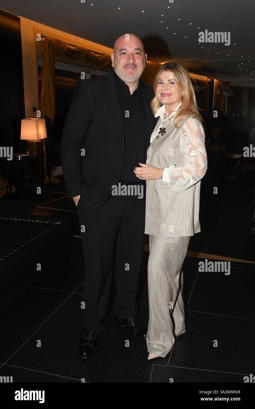 Rome, Italy. 16th Mar, 2025. Rome, Party for Elena Bonelli's 67th ...