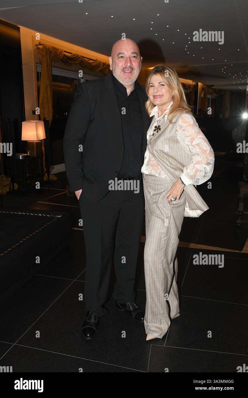 Rome, Italy. 16th Mar, 2025. Rome, Party for Elena Bonelli's 67th ...