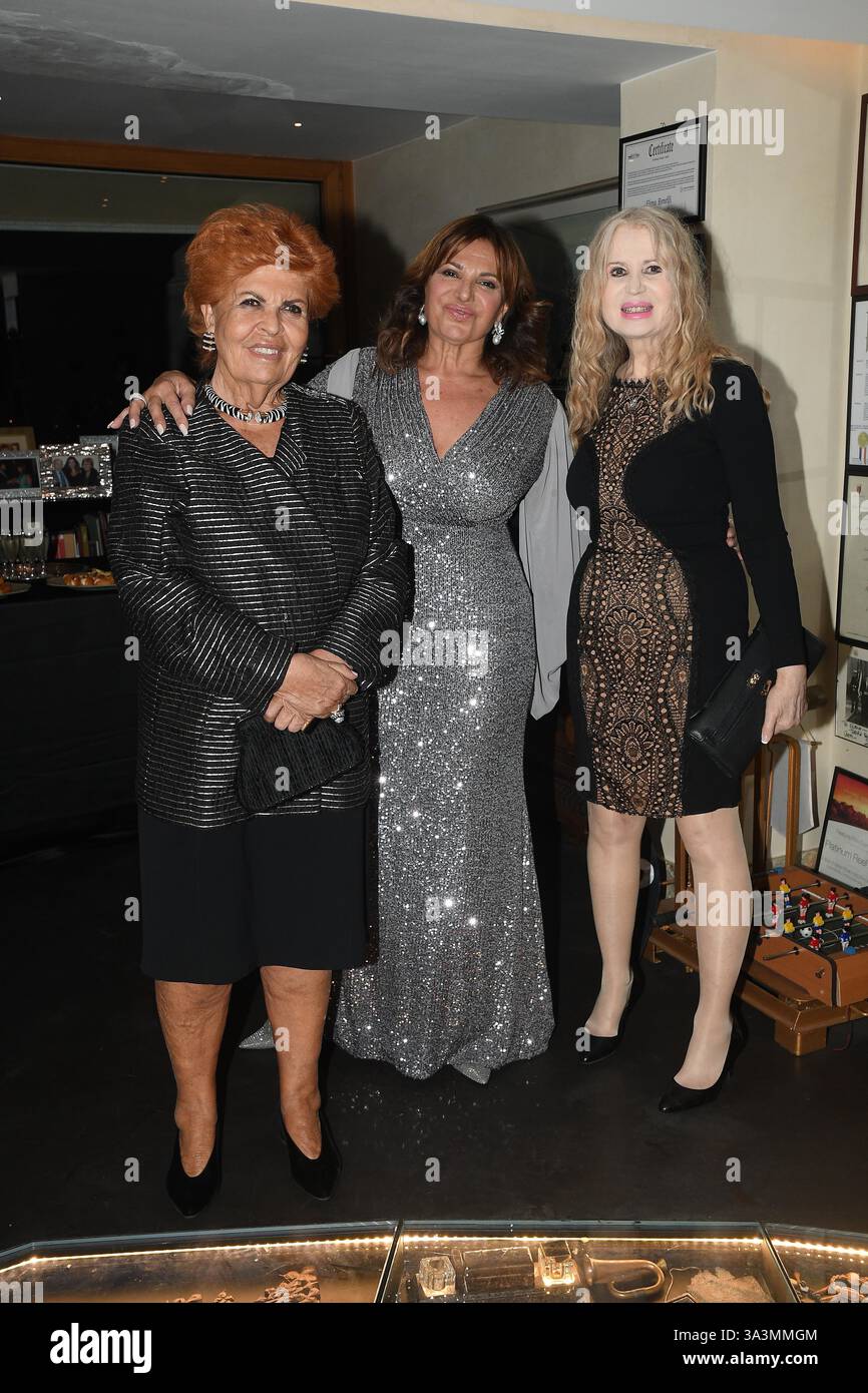 Rome, Italy. 16th Mar, 2025. Rome, Party for Elena Bonelli's 67th ...
