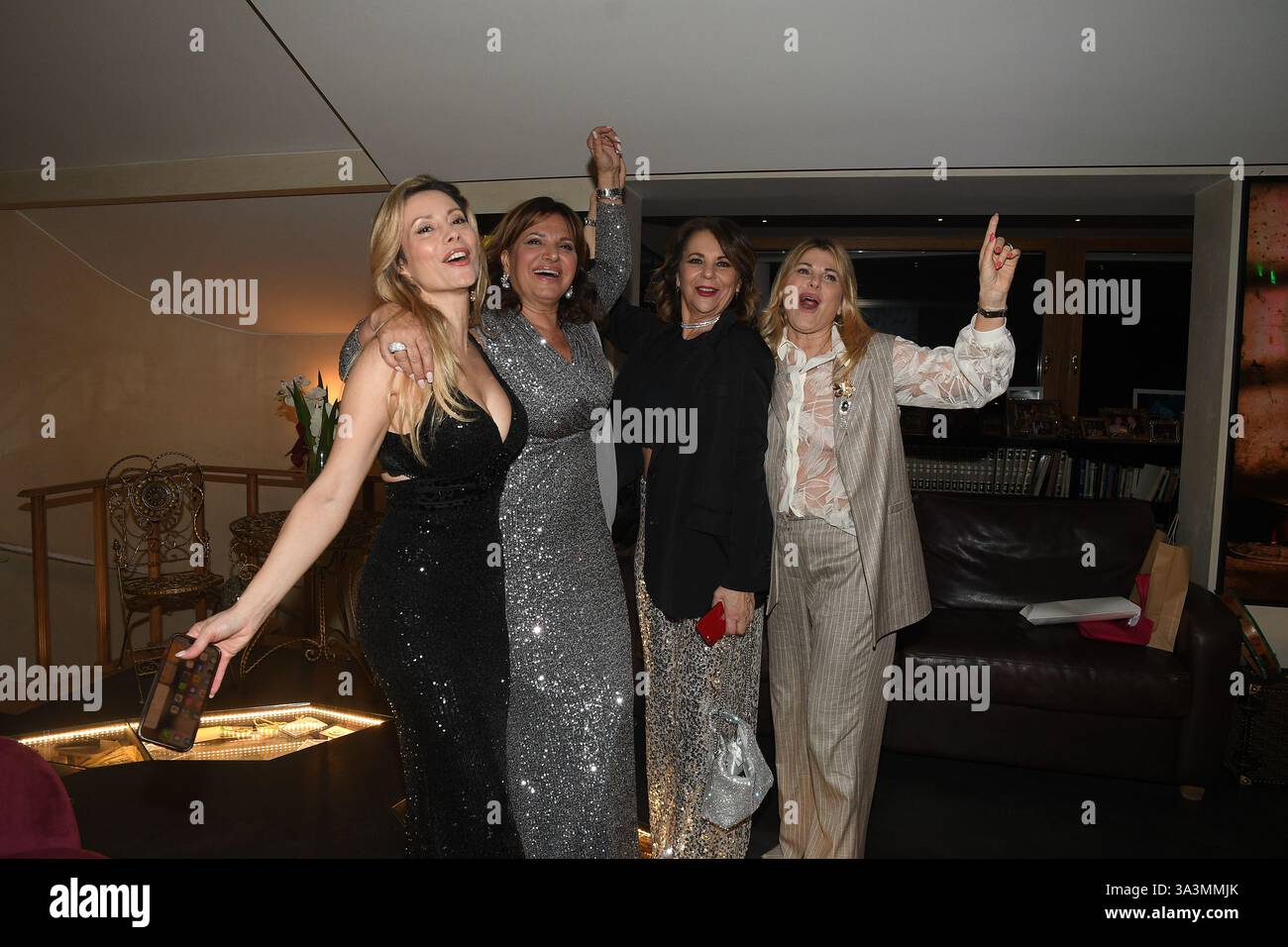 Rome, Italy. 16th Mar, 2025. Rome, Party for Elena Bonelli's 67th ...