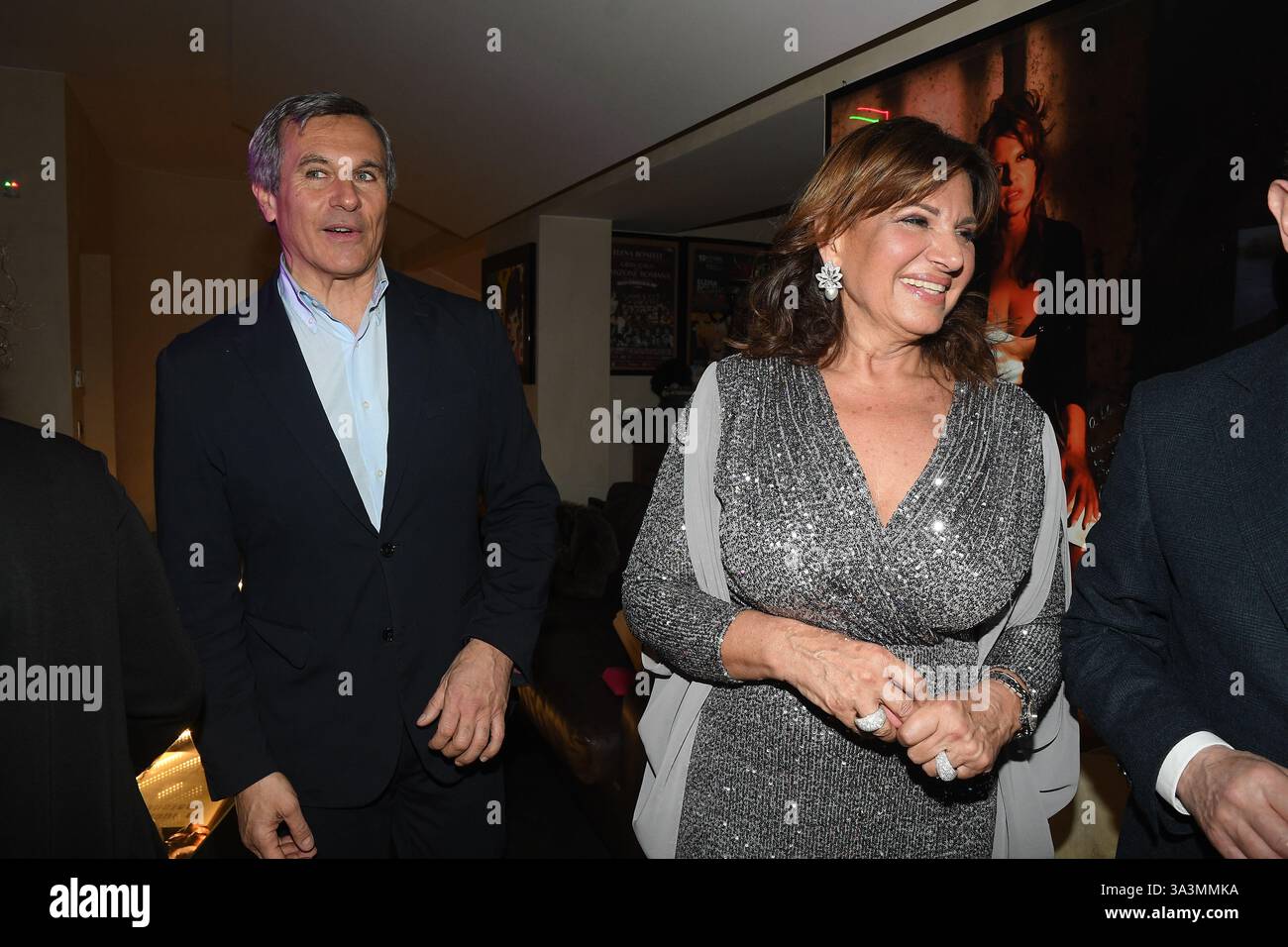 Rome, Italy. 16th Mar, 2025. Rome, Party for Elena Bonelli's 67th ...