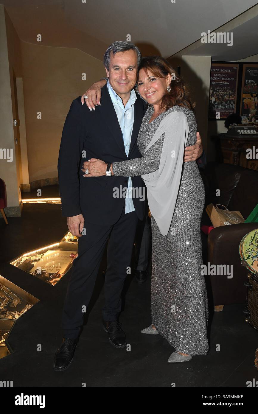 Rome, Italy. 16th Mar, 2025. Rome, Party for Elena Bonelli's 67th ...