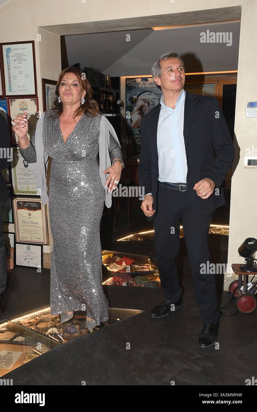 Rome, Italy. 16th Mar, 2025. Rome, Party for Elena Bonelli's 67th ...