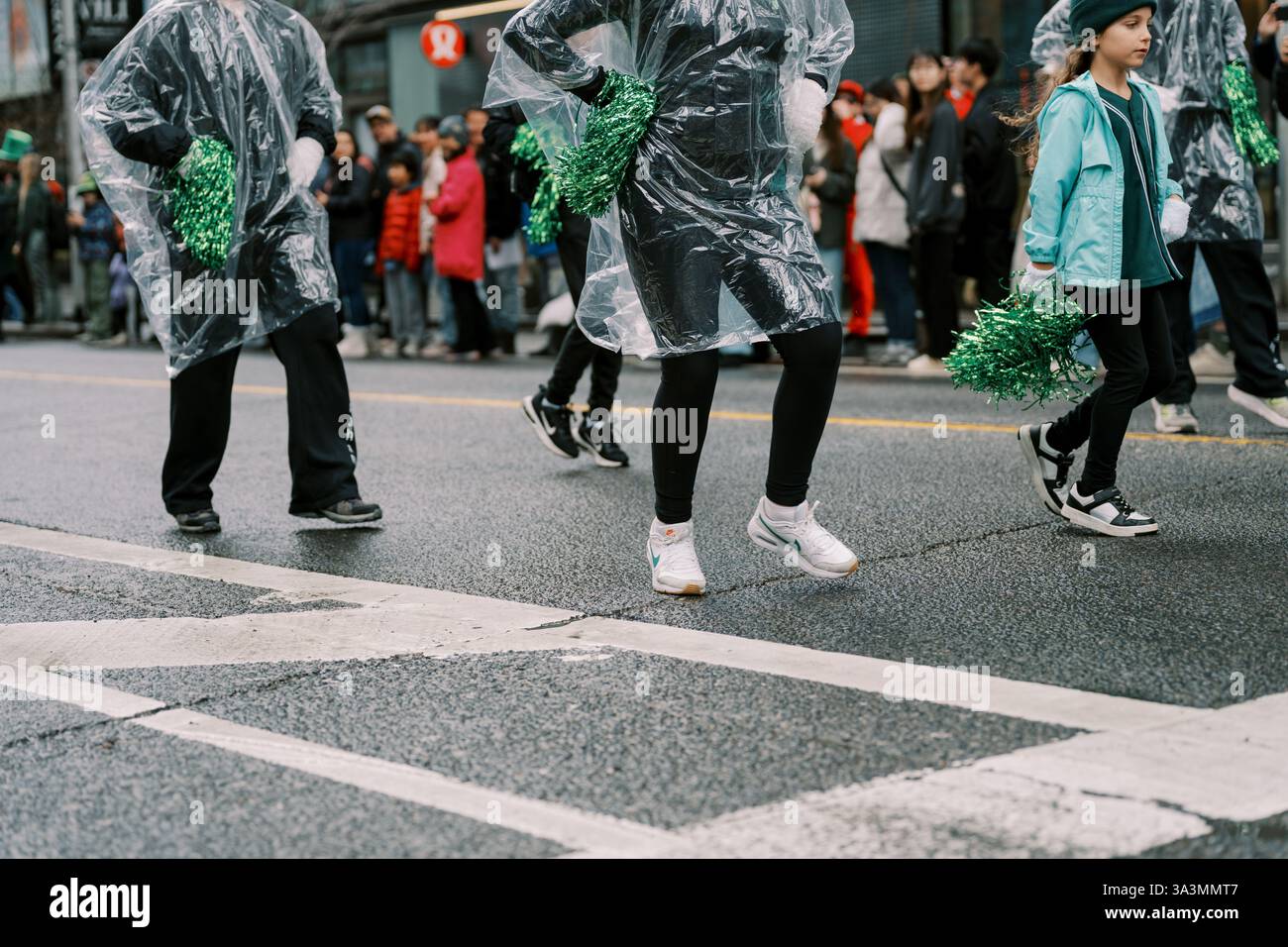 Canada, Toronto - 16 march 2025: Saint Patrick Day Parade. Festive ...