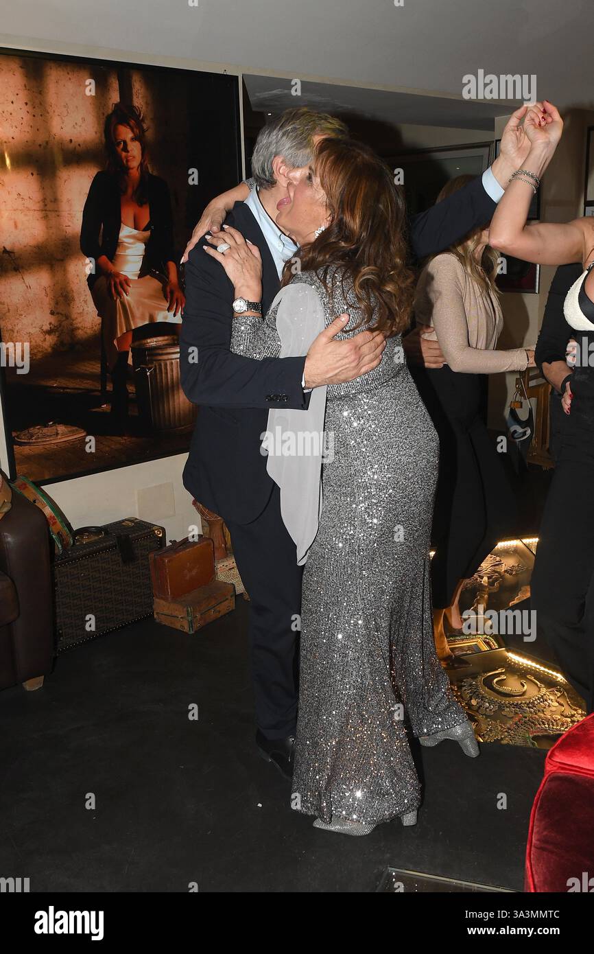 Rome, Italy. 16th Mar, 2025. Rome, Party for Elena Bonelli's 67th ...