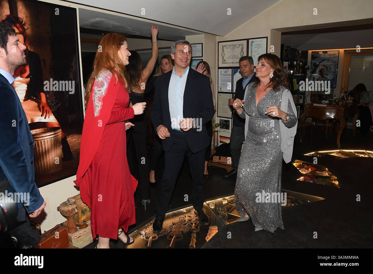 Rome, Italy. 16th Mar, 2025. Rome, Party for Elena Bonelli's 67th ...
