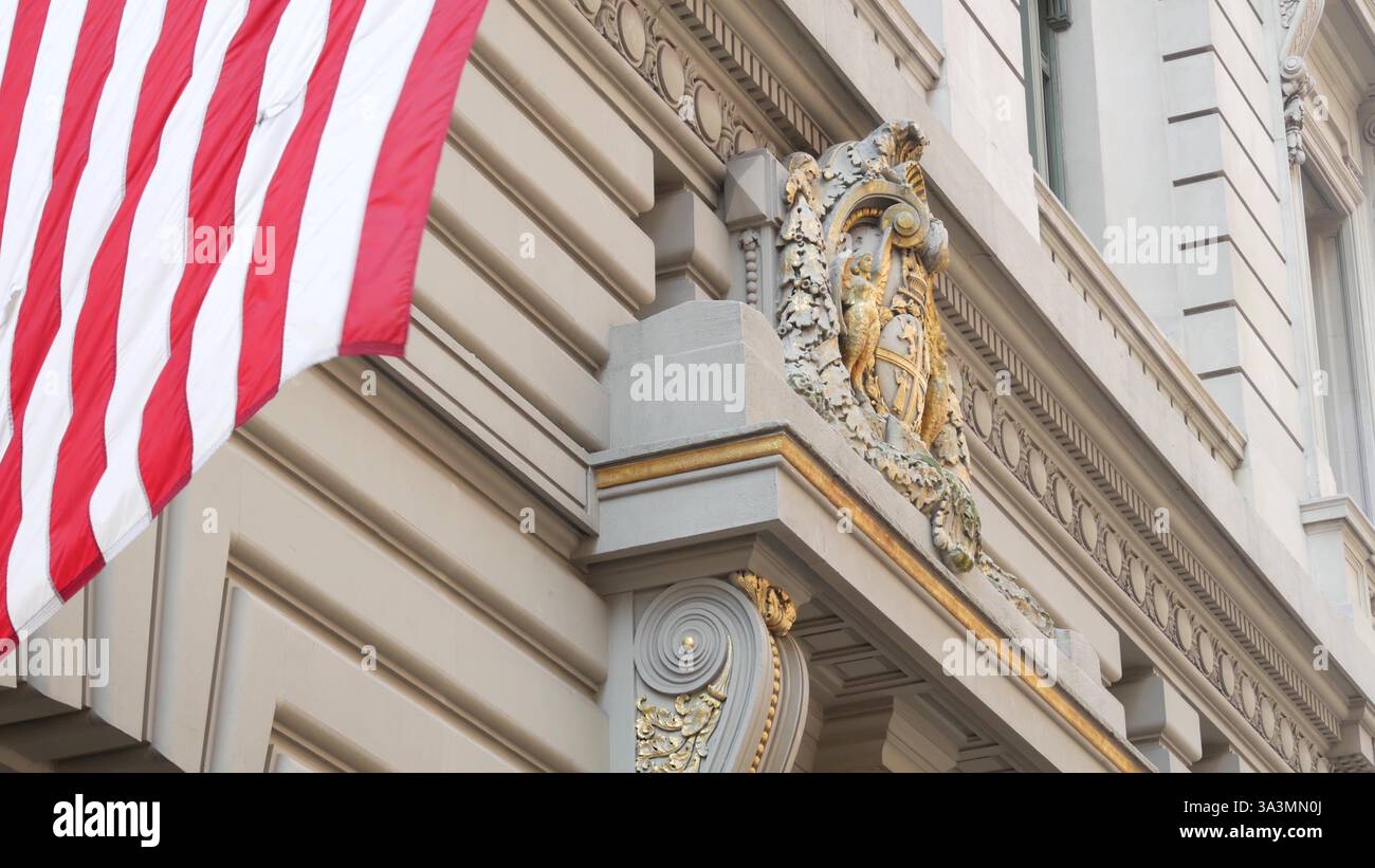 New York City, United States - 6 Sept 2023: Grand Lodge of Masons ...