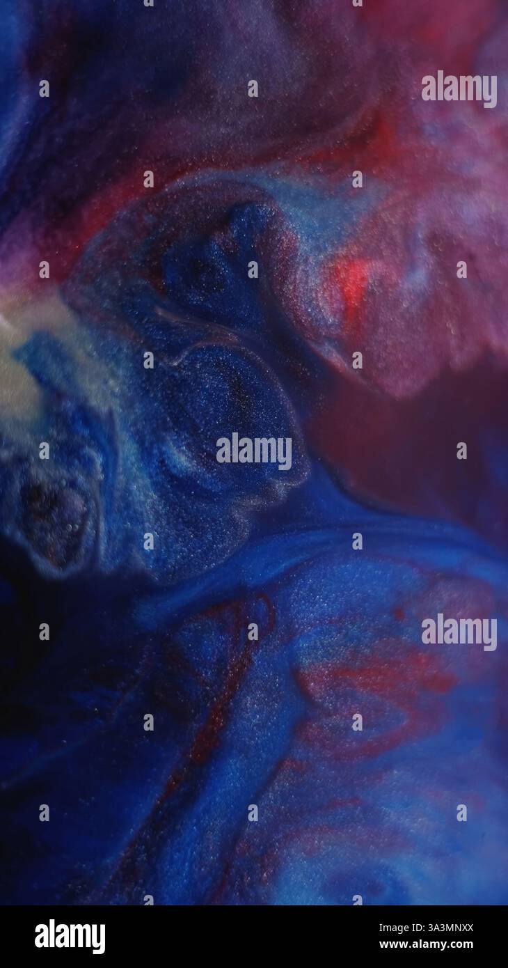 Emulsion water acrylic pour defocused hi-res stock photography and ...