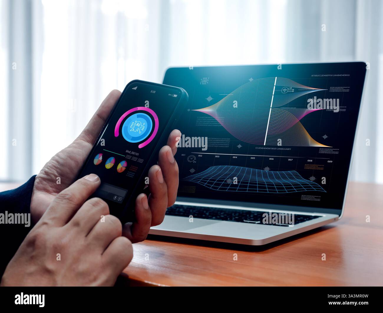 AI data analysis tools technology, research system with artificial ...