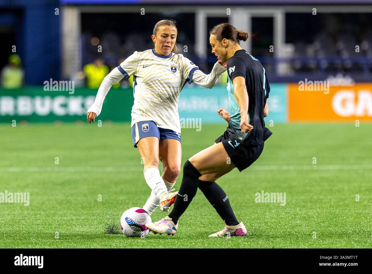 Seattle, Washington, USA. 15th Mar, 2025. Seattle Reign player, MADISON ...