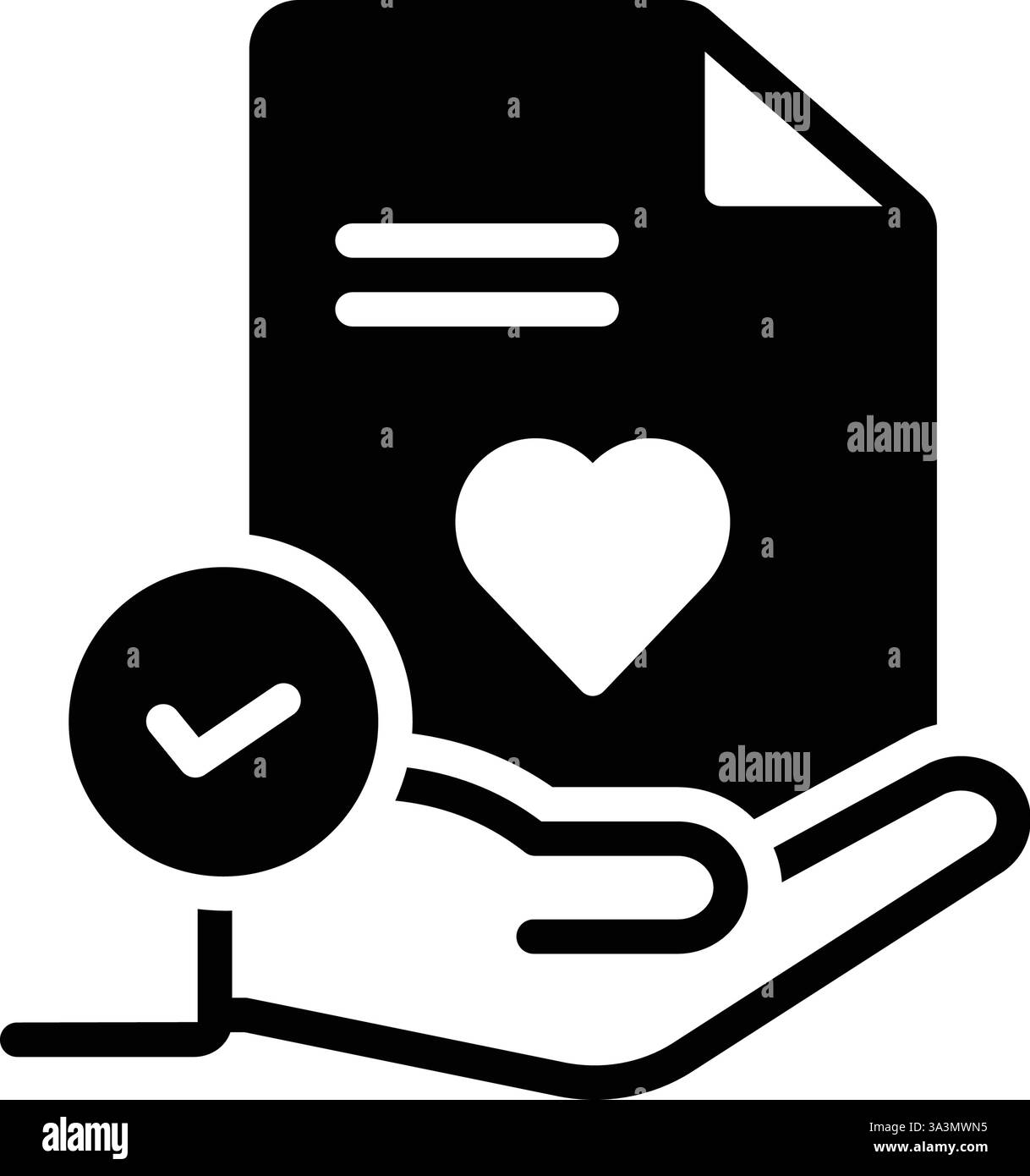 Letter acceptance Stock Vector Images - Alamy