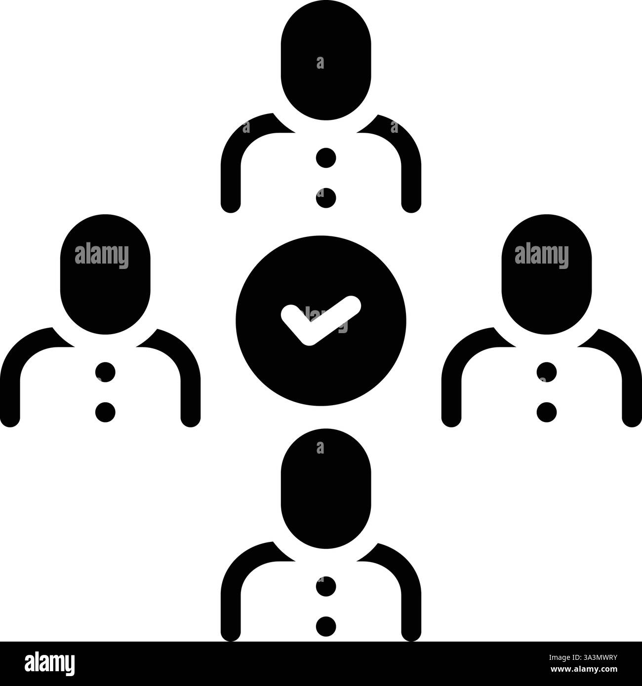 Group approval Black and White Stock Photos & Images - Alamy
