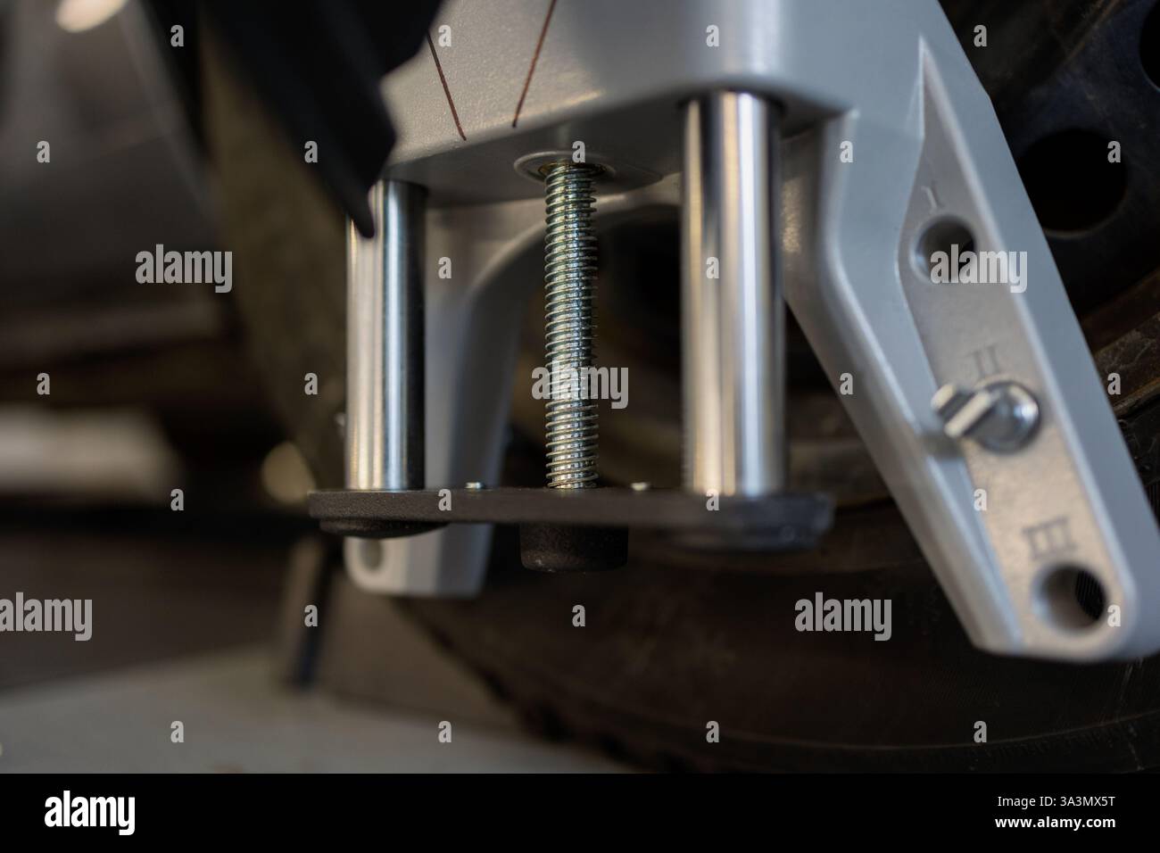 A robust machinery component is showcased, prominently featuring metal ...