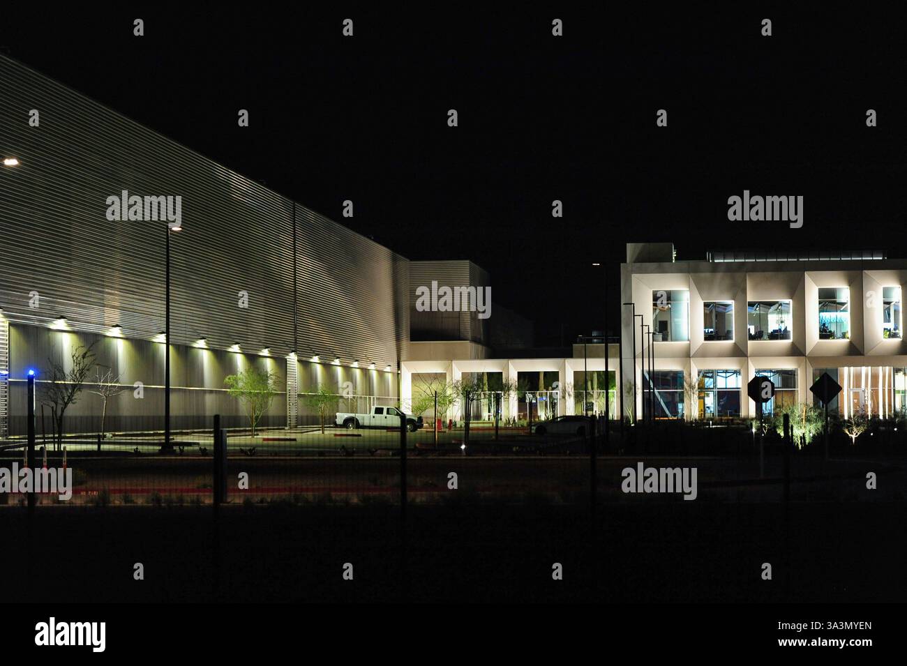 March 16, 2025, Mesa, Arizona, USA: A finished Meta Platforms Inc. data ...