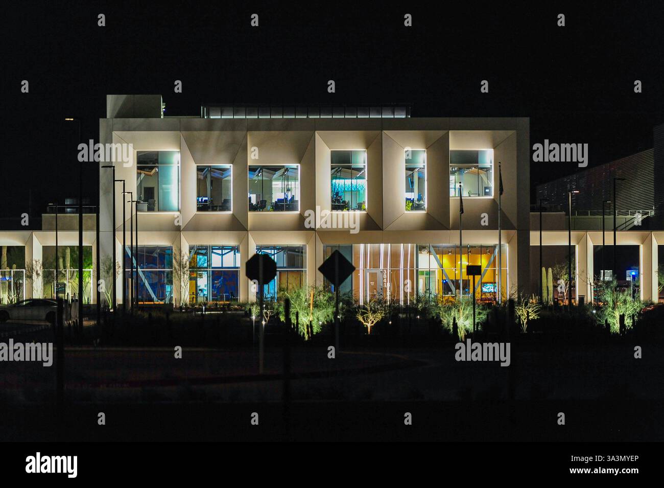 Mesa, Arizona, USA. 16th Mar, 2025. A finished building at Meta ...