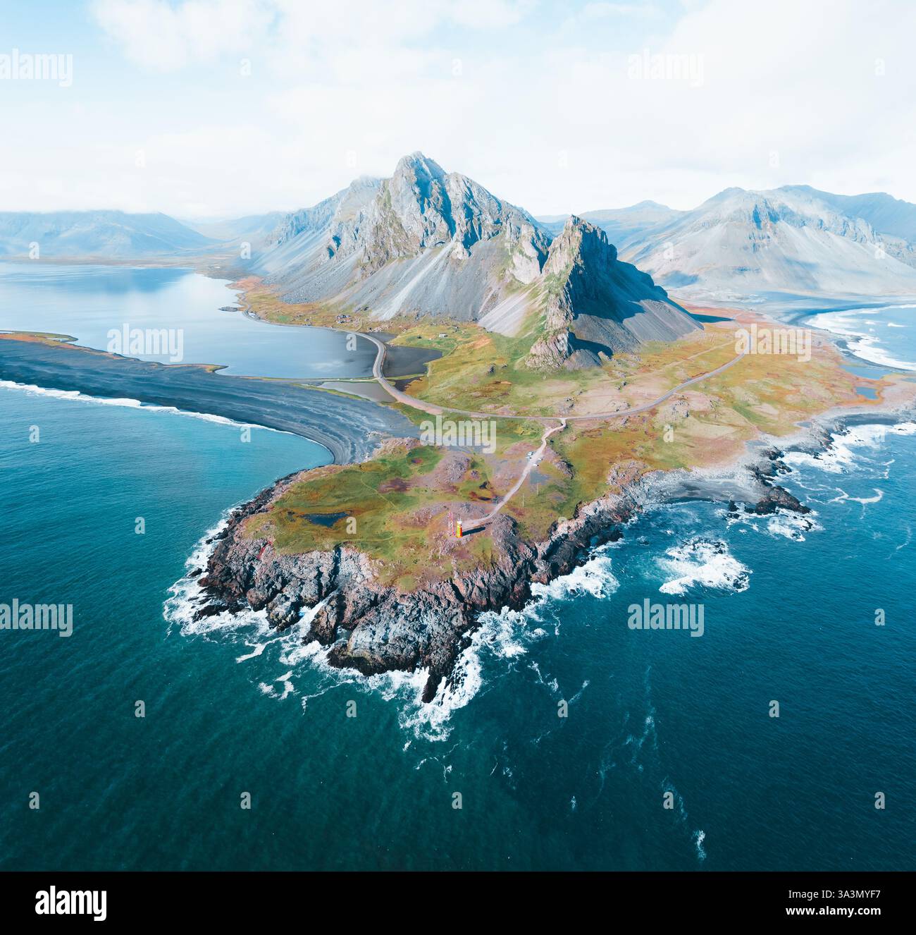 Majestic Eystrahorn Peaks and Coastal Winding Roads in Iceland – A ...