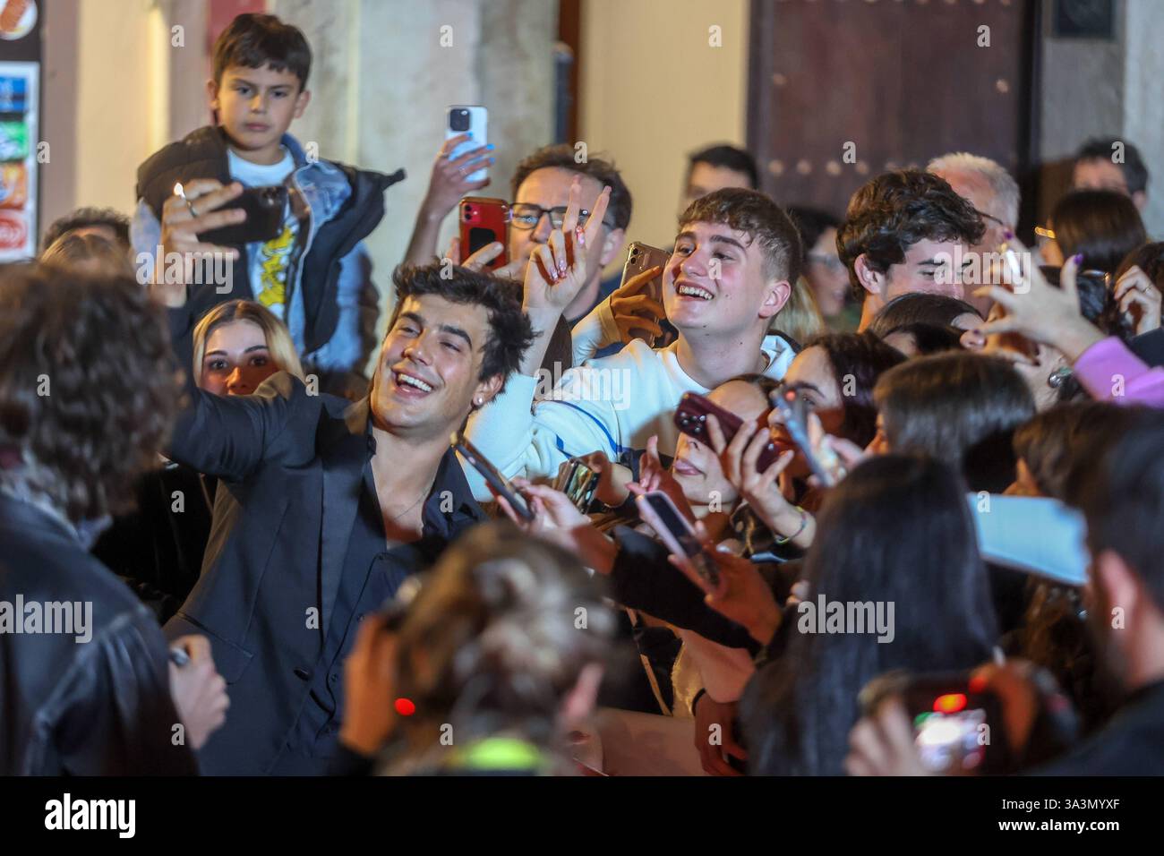 Malaga, Spain. 16th March, 2025. March 16, 2025 (Malaga)the actor Oscar ...