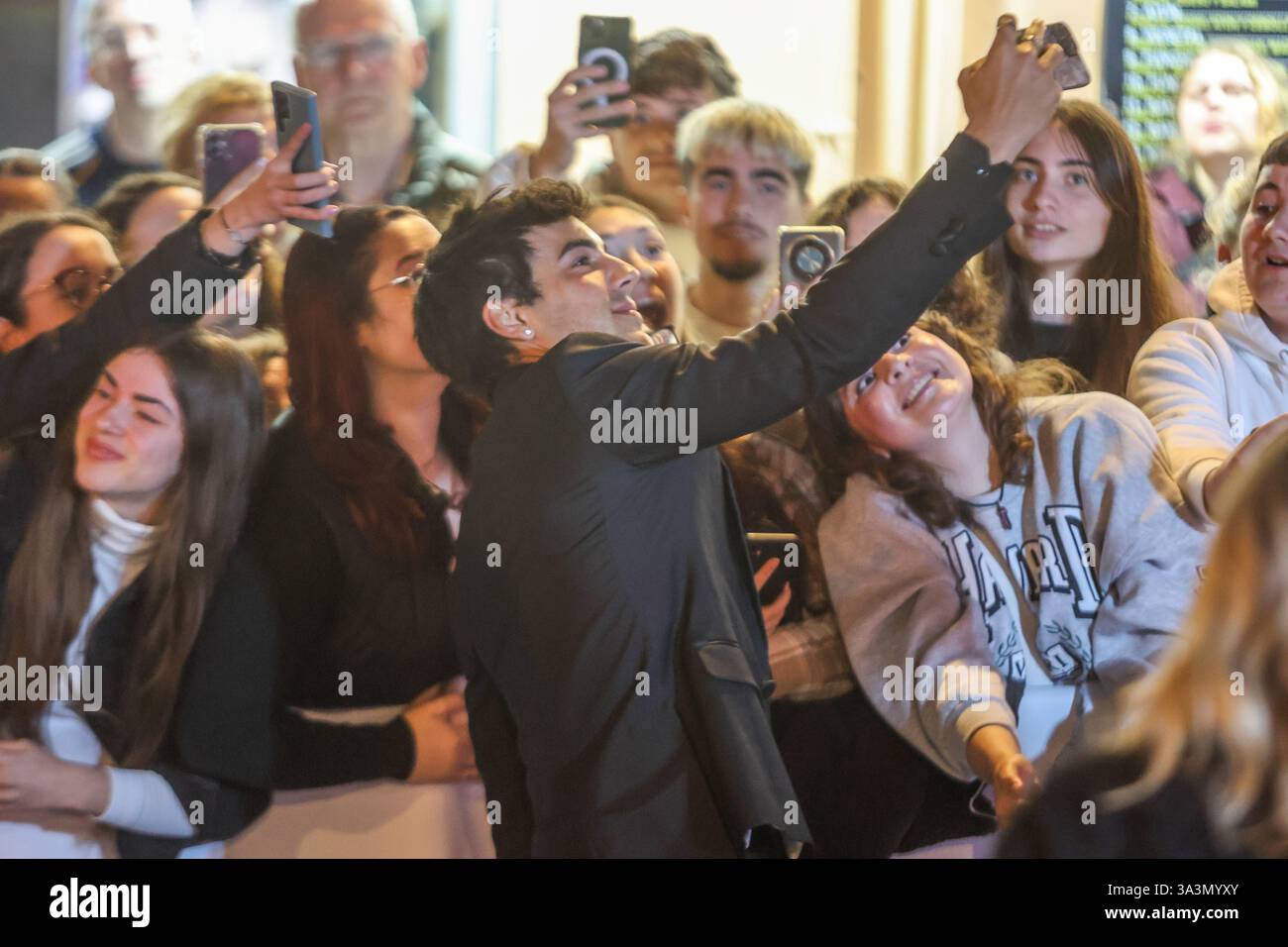 Malaga, Spain. 16th March, 2025. March 16, 2025 (Malaga)the actor Oscar ...