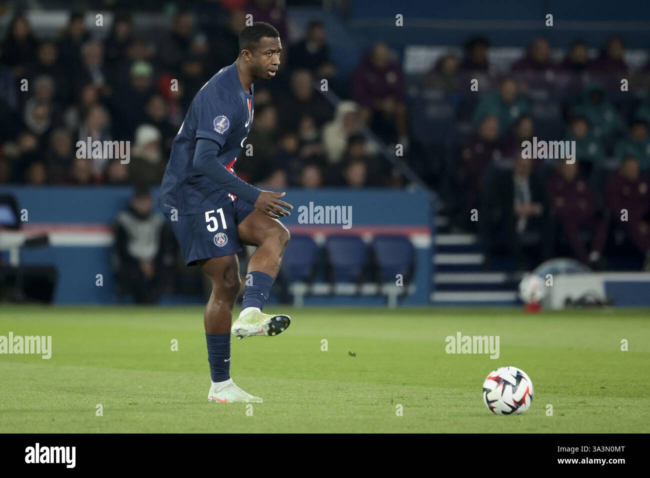 Willian Pacho of PSG during the French championship Ligue 1 football ...