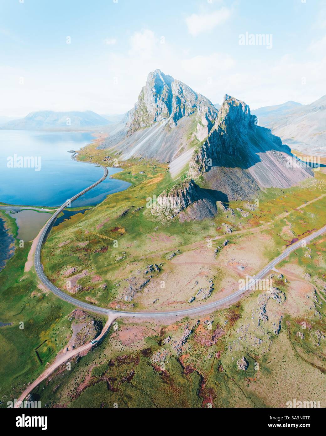 Majestic Eystrahorn Peaks and Coastal Winding Roads in Iceland – A ...