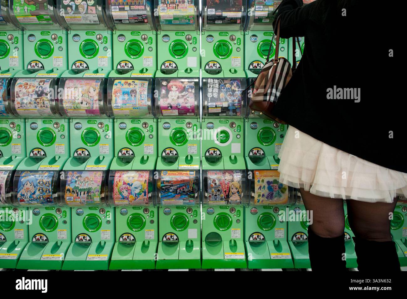 Gachapon, also known as gashapon, are small capsule toys dispensed from ...