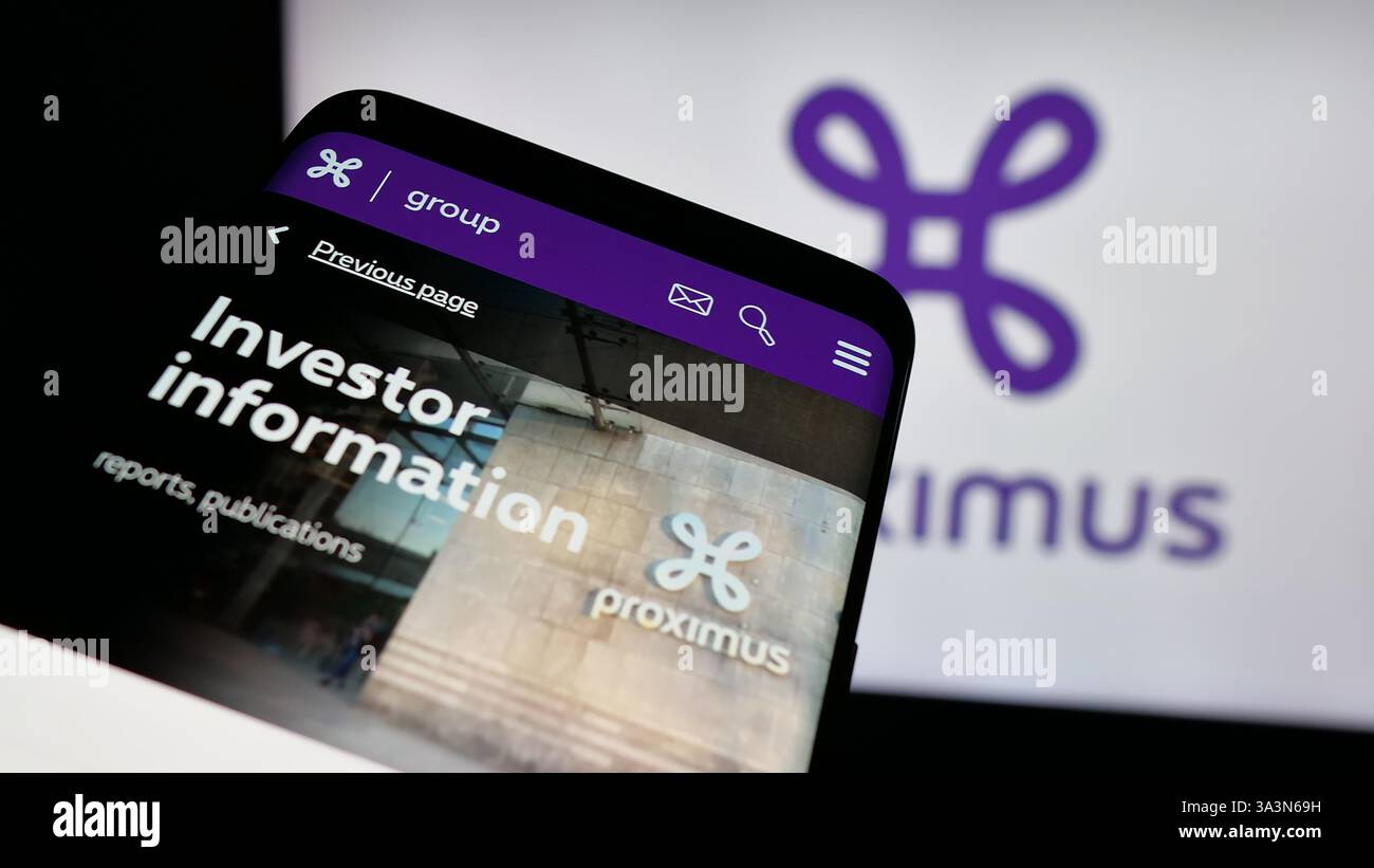 Germany. 24th Jan, 2025. In this photo illustration, a mobile phone ...