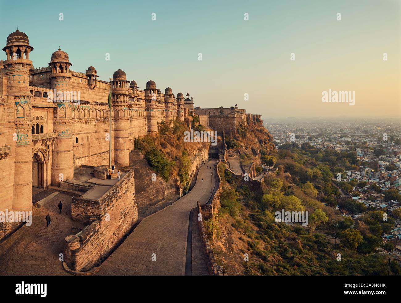 Gwalior skyline hi-res stock photography and images - Alamy