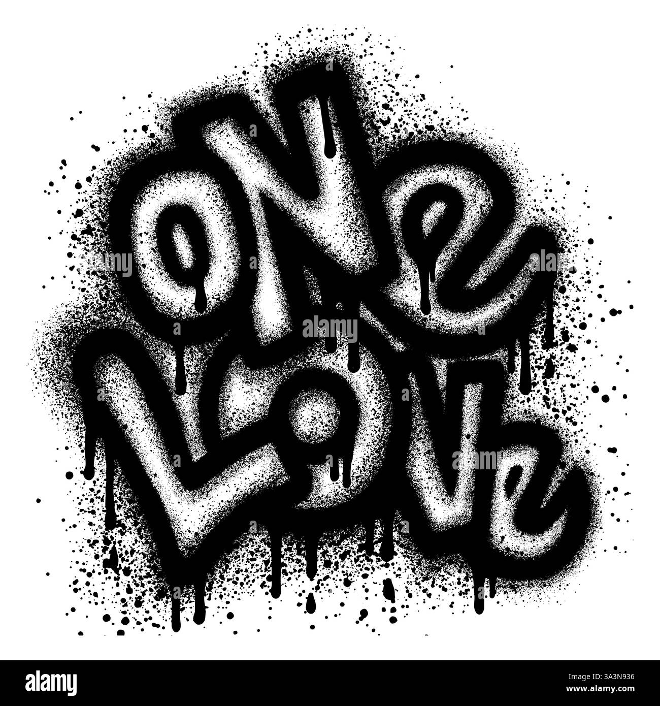 Rough one graffiti Stock Vector Images - Alamy