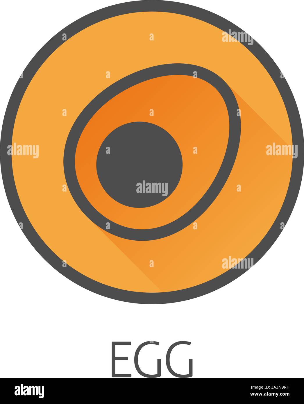Egg Food Icon Concept Stock Vector Image & Art - Alamy