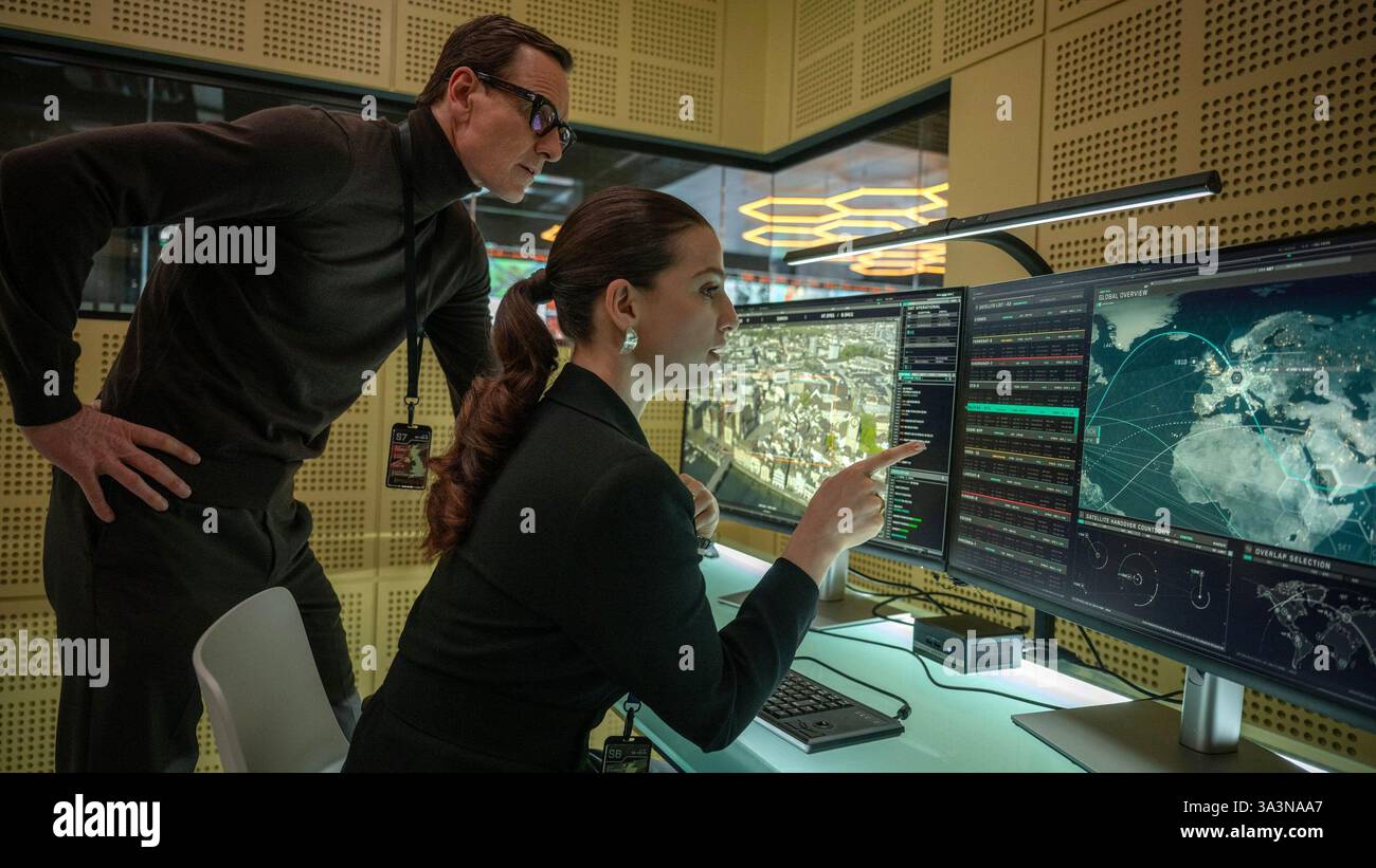 MICHAEL FASSBENDER in BLACK BAG (2025), directed by STEVEN SODERBERGH ...