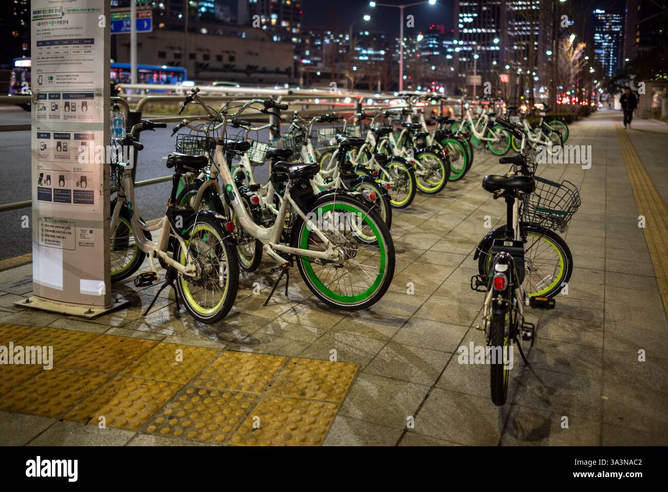 Seoul Public Bike, Ttareungyi, un-manned rental system of bicycles designed to resolve issues of ...