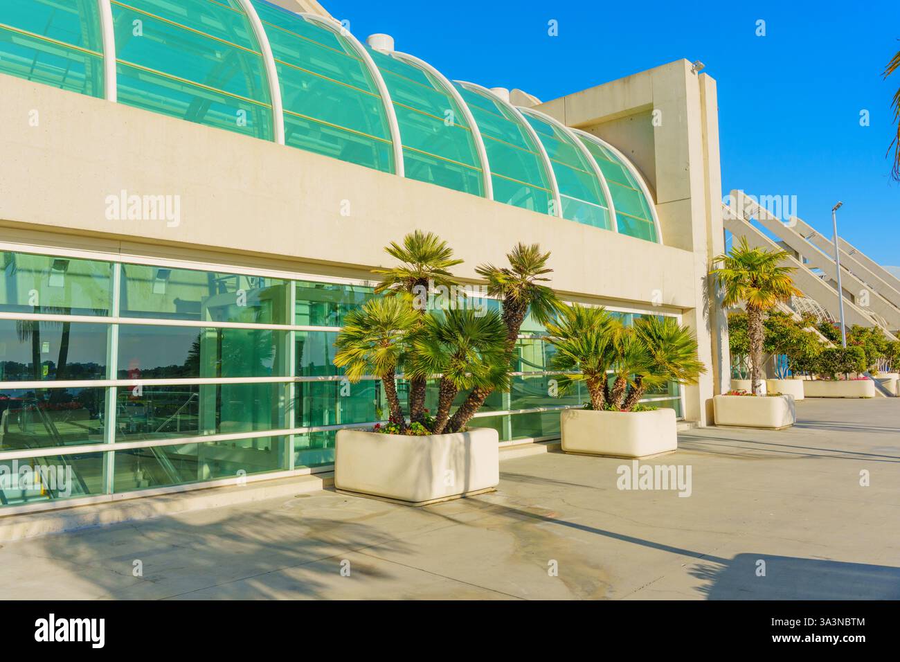 San Diego, California - January 14, 2025: San Diego Convention Center ...