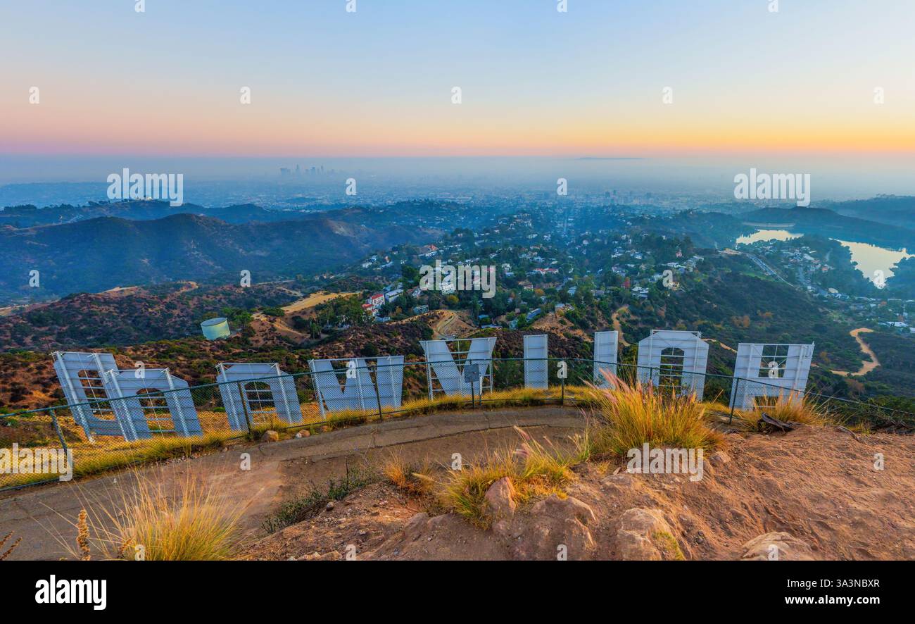 Los Angeles, California - December 10, 2024: Captivating landscape ...
