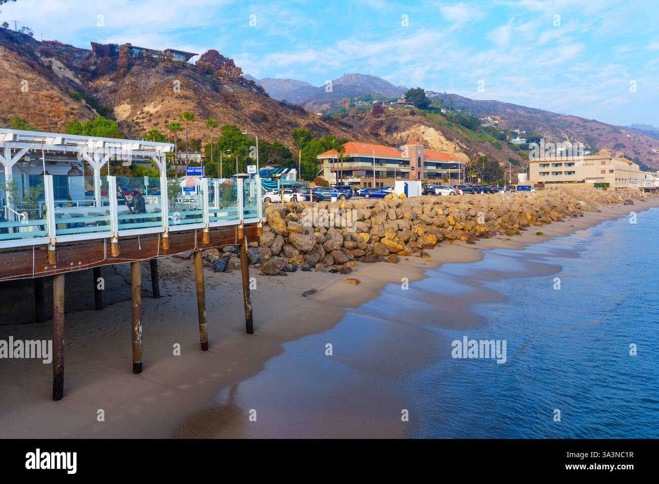 Malibu, California - December 21, 2024: Ocean view of Malibu Beach Inn ...