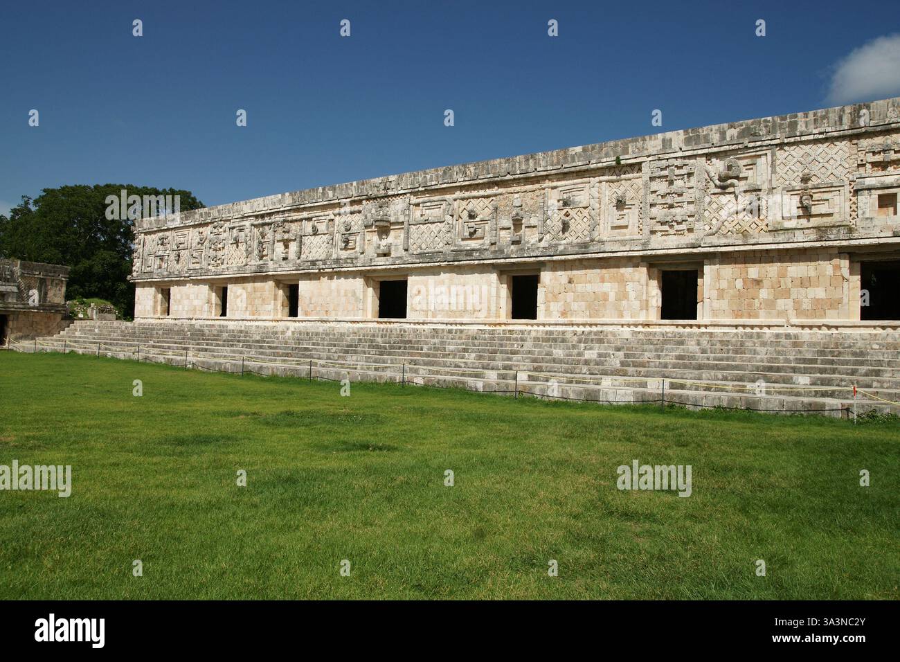 Mexico. Uxmal. The Nunnery Quadrangle. 900-1000. Four palaces on ...